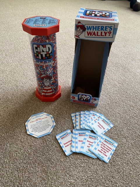 WHERE’S WALLY FIND It Game A Contained Adventure Shake It Sensory Game ...