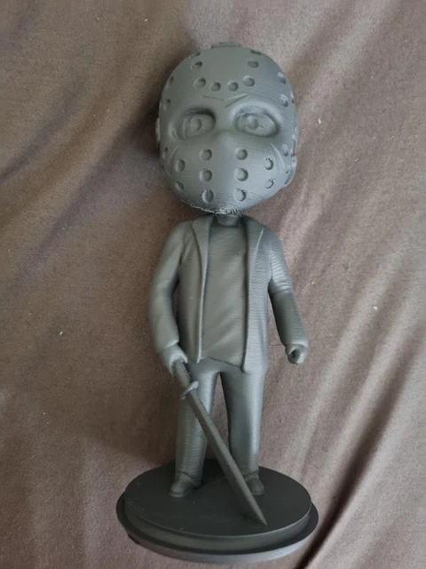 Jason Voorhees Chibi Friday The 13th Horror Figure 3d Pla Meta Eur 14