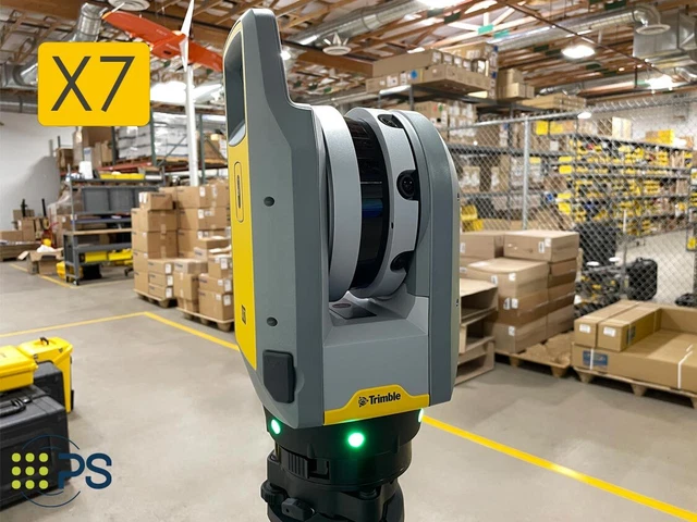 TRIMBLE X7 - 3D-Laserscanner, mit DT311T Tablet mit perspektivischer ...