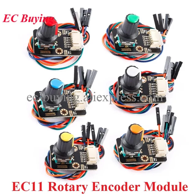 ARDUINO ROTARY ENCODER Module Brick Sensor Audio Potentiometer Knob ...