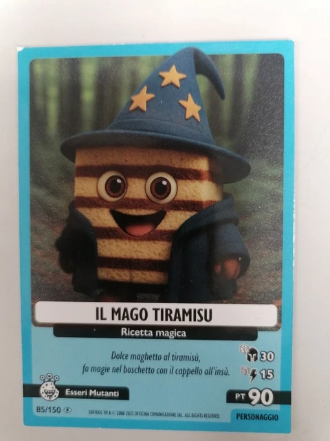 SKIFIDOL ITALIAN BRAINROT Universo Psichedelico 85/150 IL MAGO TIRAMISU ...