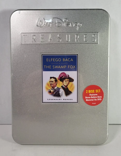 WALT DISNEY TREASURES Elfego Baca/The Swamp Fox: Legendary Heroes DVD ...
