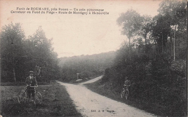 76 ROUEN FORET De Roumare Carrefour Du Fond Du Piege EUR 5,90 - PicClick FR