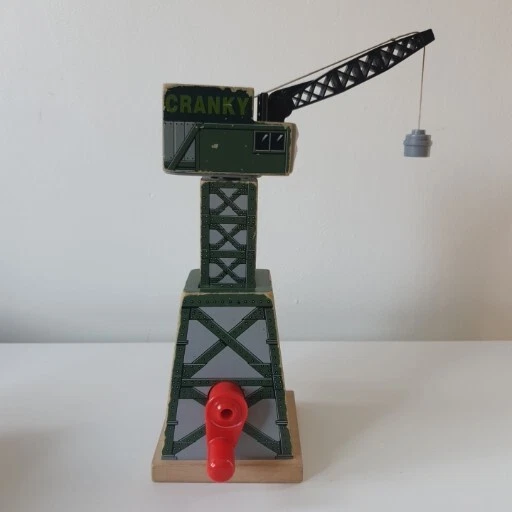 THOMAS THE TANK Engine Wooden Railway Cranky Crane Working Learning ...