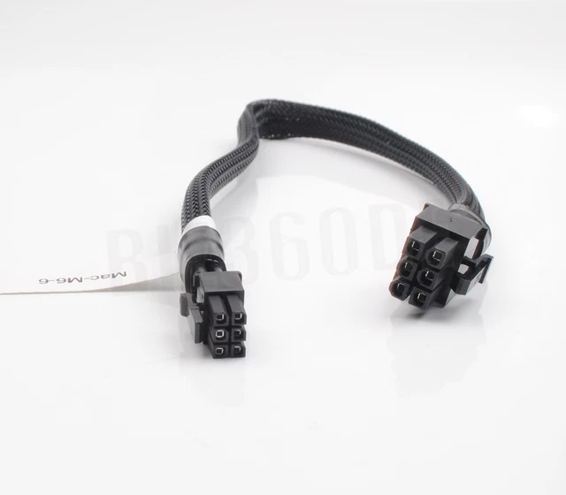 MAC PRO PCIE GPU Grafik Karte Strom Kabel - High-End - power cable - 6 ...