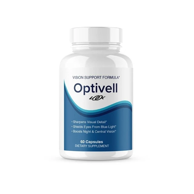 OPTIVELL VISION SUPPORT Formula Capsules, Opti Vell Eye Health (60 ...