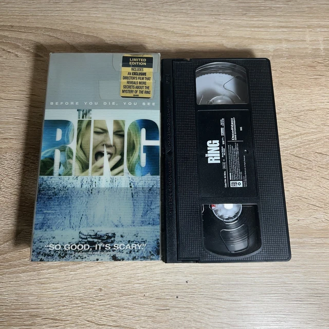 THE RING VHS 2003 Transparent Plastic Sleeve Horror Scary Movie £11.06 ...