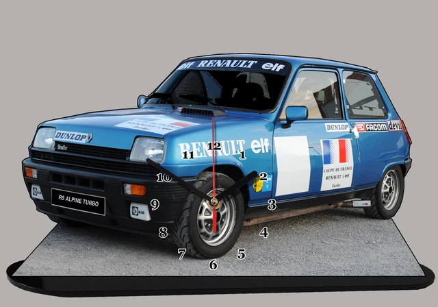 RENAULT 5 ALPINE TURBO CAR, R5 ALPINE TURBO Miniature Model Watch 01 £ ...