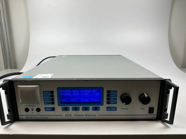 HBS ACS-0400-PS ACS Puissance Source de Courant Netzsimulation EUR 1. ...