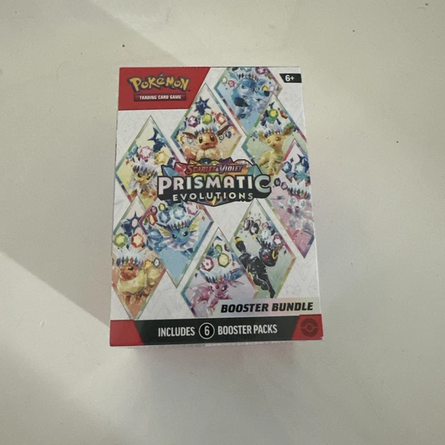 POKEMON SV PRISMATIC Evolutions Booster Bundle New Factory Sealed READY ...