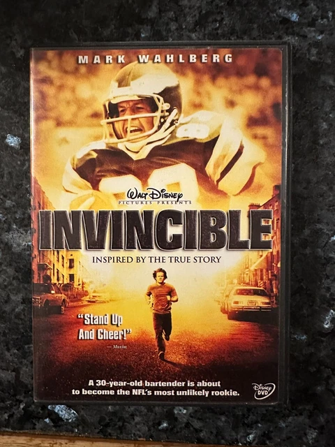 &INVINCIBLE& VINCE PAPALE Story Mark Wahlberg Disney (2006, DVD) EUR 6 ...