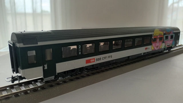 ROCO HO 44891 - CFF SBB FFS - Suisse -voiture voyageur 2CL famille - DC ...
