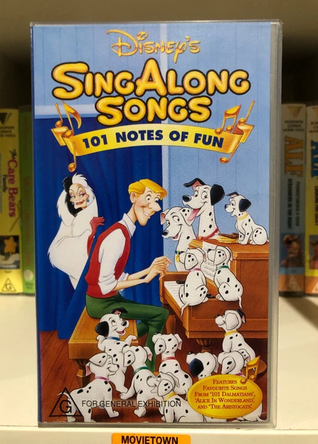 SING ALONG SONGS - 101 Notes Of Fun - Vhs $29.95 - PicClick AU