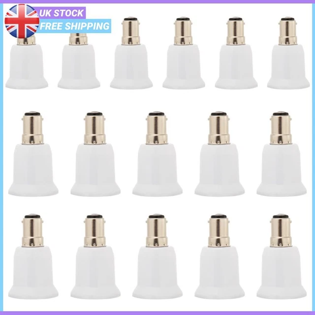 ADJUSTABLE B15 TO E27 Lamp Holder Adapter Converter LED Light Bulb ...