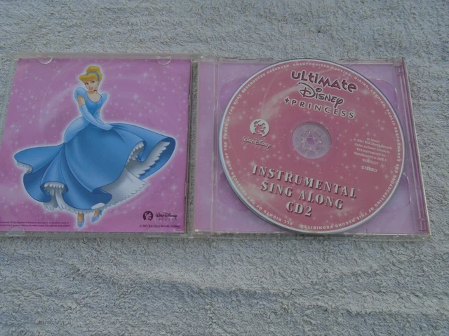 ULTIMATE DISNEY PRINCESS CD with bonus singalong CD and lyric booklet £ ...