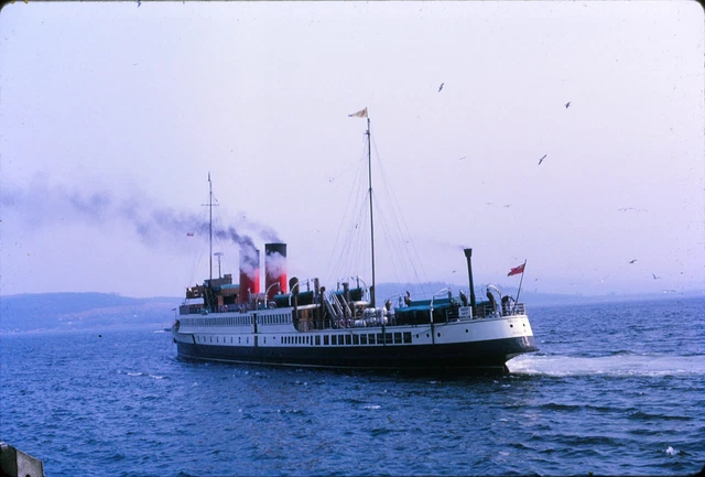 ORIGINAL SLIDE OF Ship Ferry King George V Off Gourock Taken In May ...