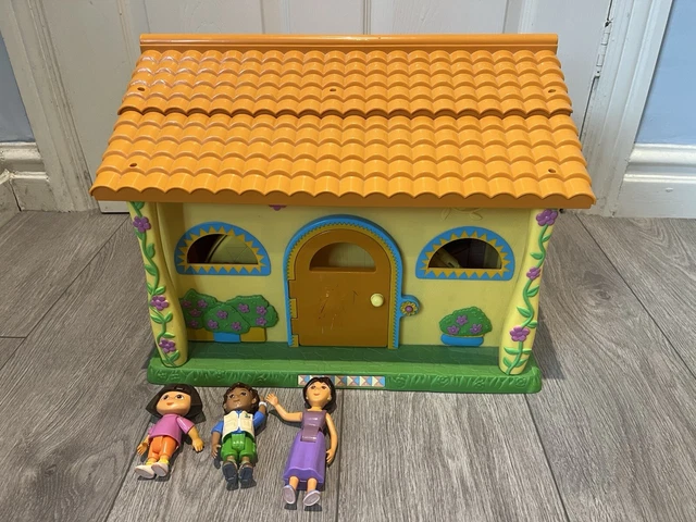MATTEL DORA THE Explorer Large Talking House 2003 Playset Dollhouse ...