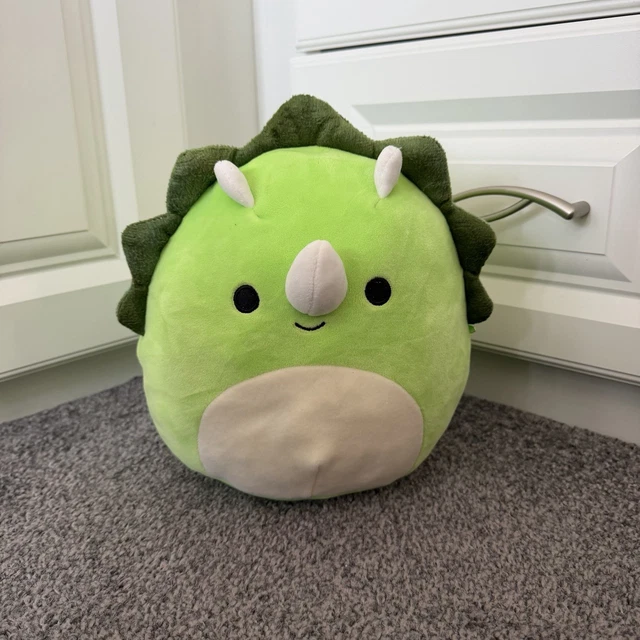 TRISTAN THE GREEN Triceratops Squishmallow Soft Toy £2.24 - PicClick UK