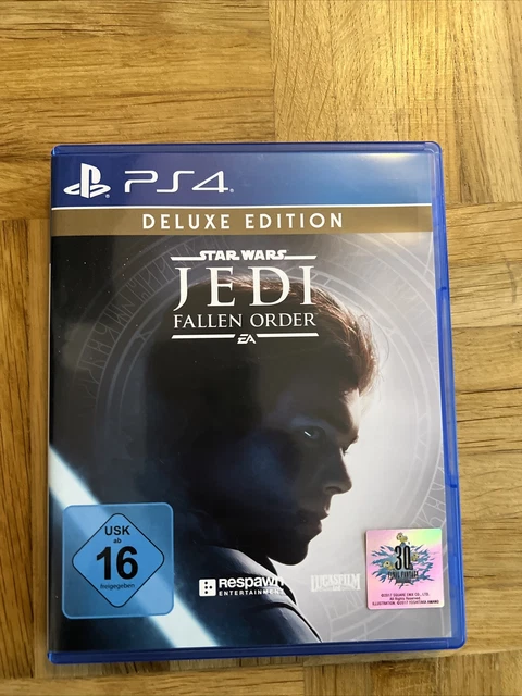 STAR WARS JEDI Fallen Order Deluxe Edition PS 4, OVP, Wie Neu EUR 25,00 ...