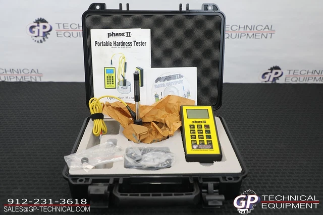 PHASE II PHT-2100 Hardness Tester Kit - Proceq Olympus GE Waygate £ ...