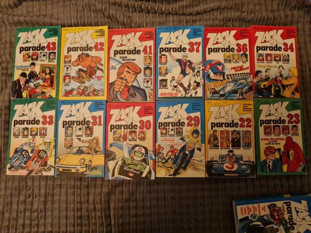 22X ZACK PARADE Comic Taschenbücher Nr. 1 bis 43 EUR 50,00 - PicClick DE