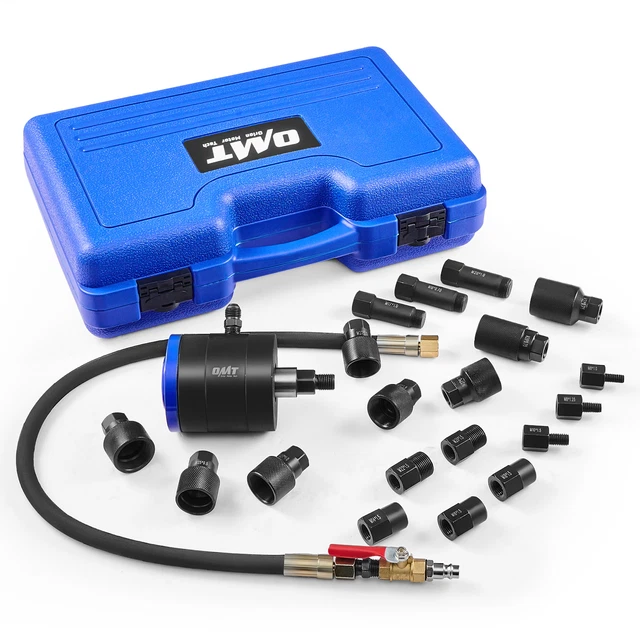 OMT 24 PCS Pneumatic Diesel Injector Puller Set Air Vibration Injector ...