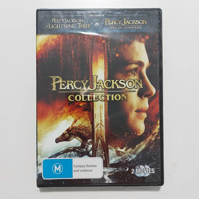 PERCY JACKSON COLLECTION Lightning Thief/Sea Of Monsters - Region 4 DVD ...