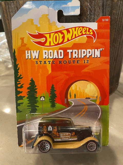 HOT WHEELS HW Road Trippin' '32 FORD SEDAN DELIVERY #3/32 State Route ...