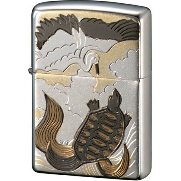 ZIPPO UKIYOE CRANE and Turtle Desig Mt.Fuji Electroforming Japan Limited Rare JP £81.64 ...