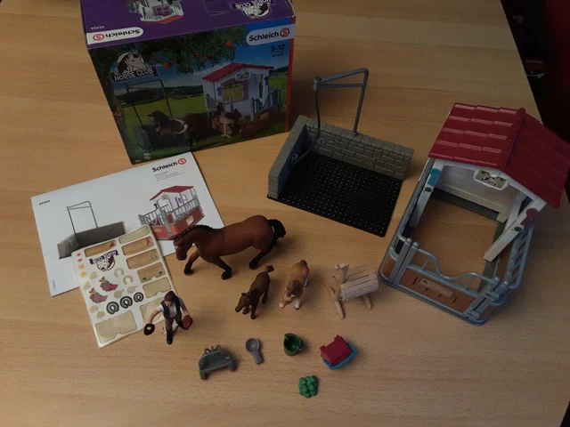 SCHLEICH 42404 HORSE Club Pferde Waschplatz EUR 19,00 - PicClick DE