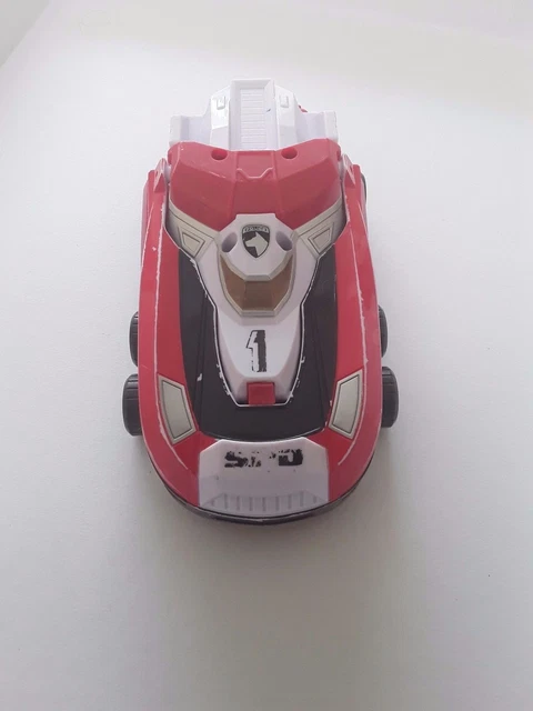 POWER RANGERS SPD Red Police Car Morphin Action Figure Toy BANDAI £5.95 ...
