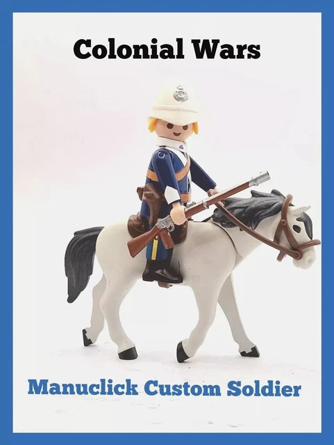 PLAYMOBIL CUSTOM SOLDADO COLONIAL BRITANICO CABALLERIA Ligera Martini ... PLAYMOBIL CUSTOM SOLDADO COLONIAL BRITANICO CABALLERIA Ligera Martini ...