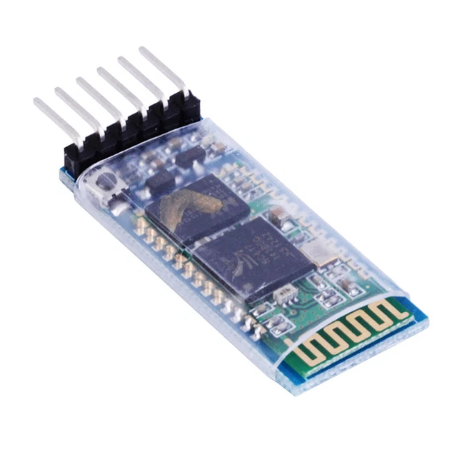 WIRELESS SERIAL 6 Pin Bluetooth RF Transceiver Module HC-05 RS232 ...