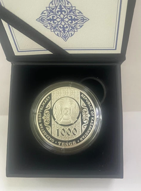1000 TENGE 2025 Kazakhstan, QAZAQ KÚRESI (Kazakh wrestling), Silver ...