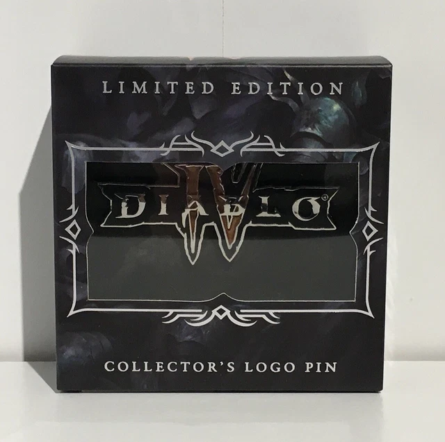 DIABLO IV - Blizzard Limited Edition Collector's LOGO PIN Badge - New ...