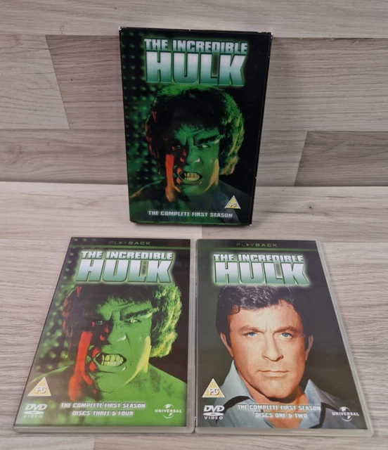 THE INCREDIBLE HULK Complete First Season £4.99 - PicClick UK