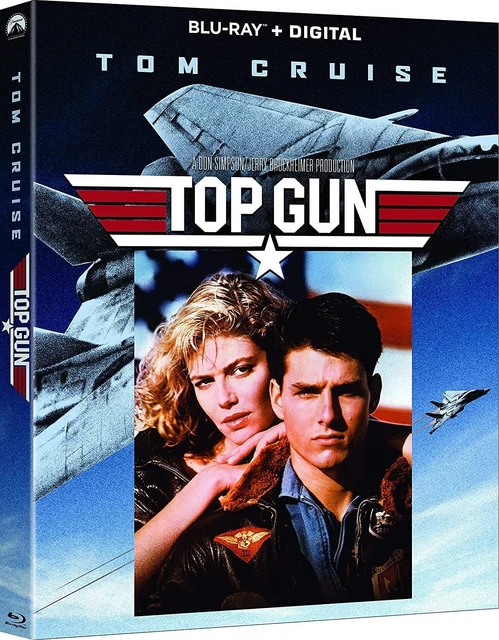 TOP GUN (BLU-RAY) Kelly McGillis Anthony Edwards Tom Skerritt (US ...