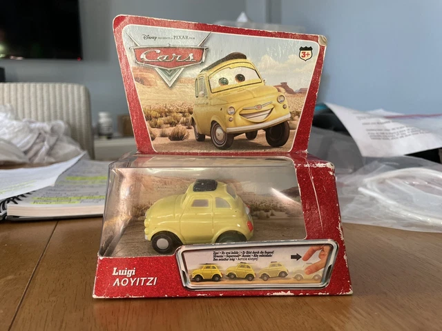 DISNEY PIXAR CARS Pull Back & Go Luigi (New In Box) (Read Description ...