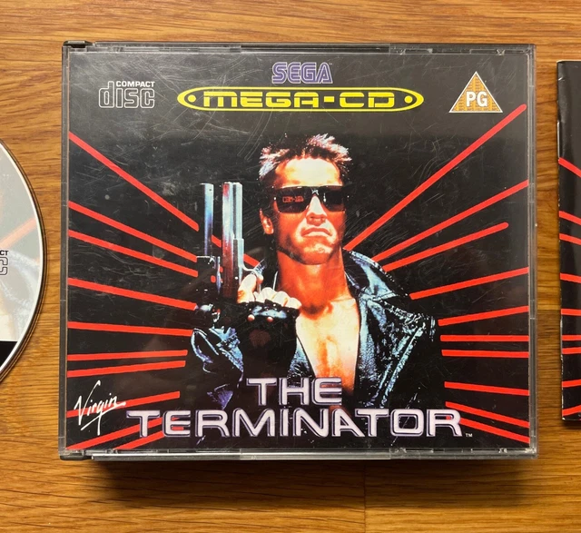 RARE SEGA MEGA CD The Terminator Game PAL Version Tested £225.00 ...