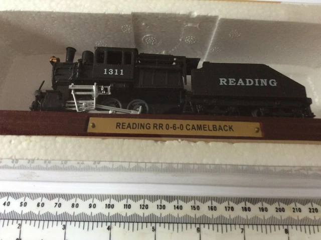 READING R R 0-6-0 Camelback Collectable Locomotive Model Train New Old ...