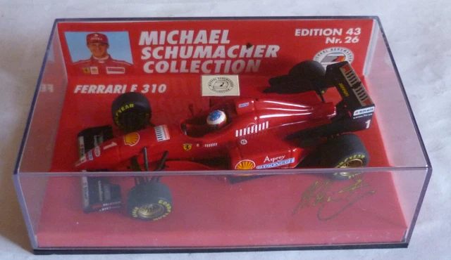 MINICHAMPS MICHAEL SCHUMACHER collection Ferrari F310 EUR 39,99 - PicClick FR
