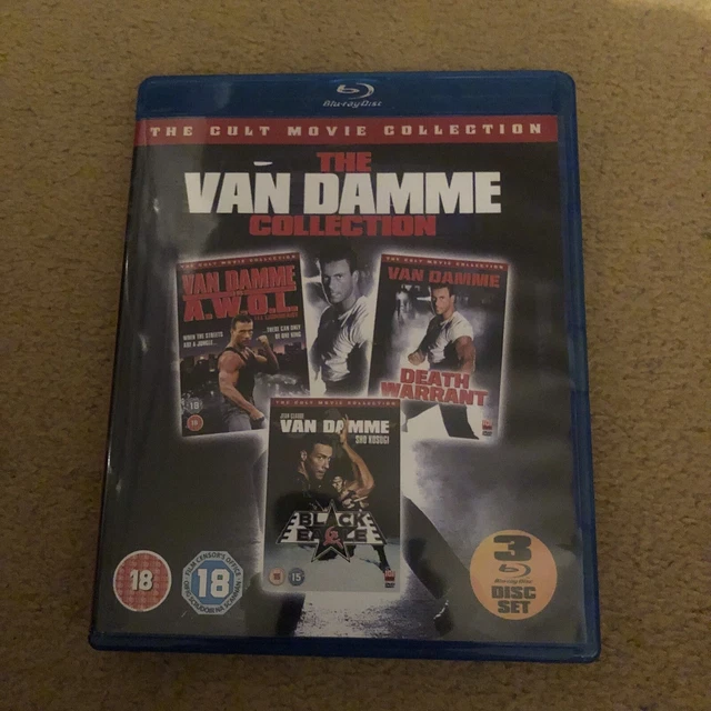 VAN DAMME COLLECTION Awol / Death Warrant / Black Eagle [Blu Ray] 3 ...