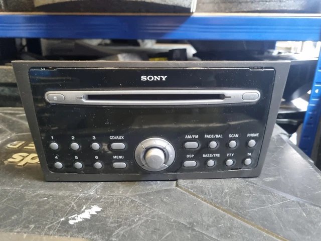 FORD MONDEO MK3 Sony OEM Radio/CD/Stereo Head Unit With Code £64.99 ...