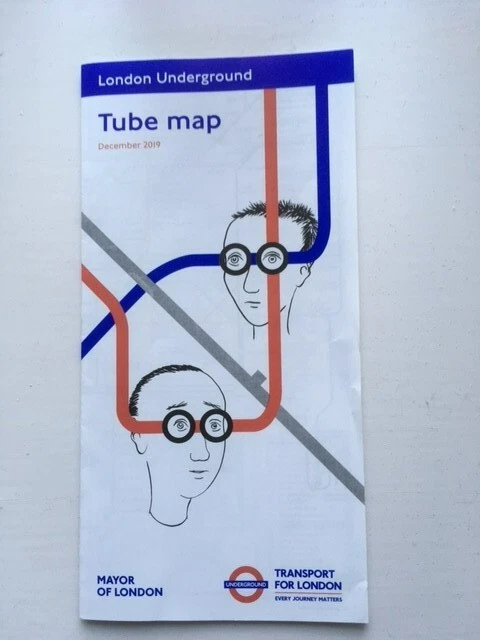 LONDON UNDERGROUND TUBE MAP DECEMBER 2019 Cover art: Morden by Bedwyr ...