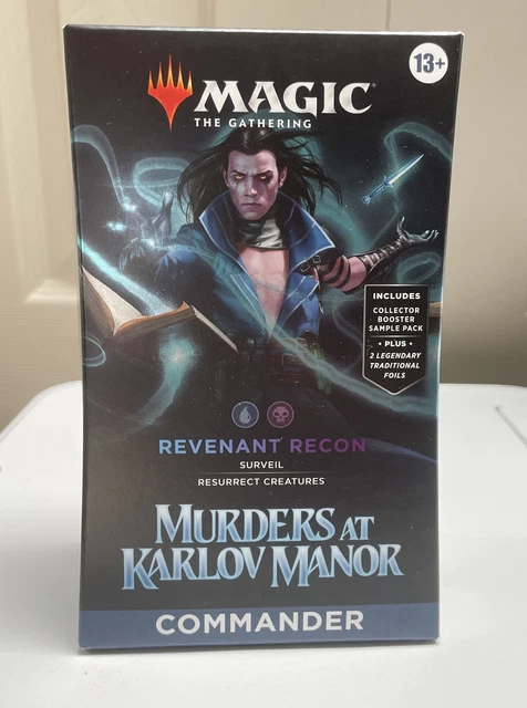 MAGIC THE GATHERING Murders at Karlov Manor Revenant Recon Commander ...