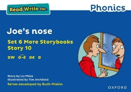 LIZ MILES READ Write Inc. Phonics: Joe's nose (Blue Set 6A Storybook 10 ...
