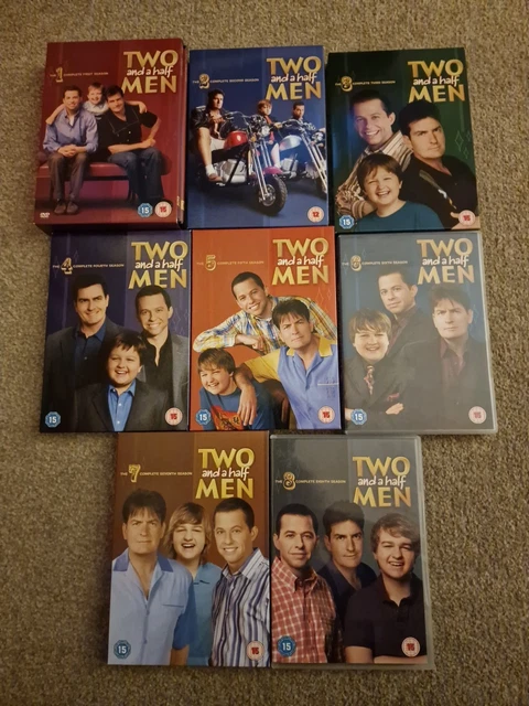 TWO AND A Half Men DVD Complete TV Comedy Series Seasons 1 - 9 One to ...
