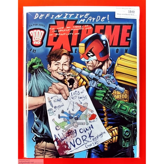 2000AD EXTREME EDITION 1 Comic Book See Description 24 2 4 UK 2004 (Lot ...
