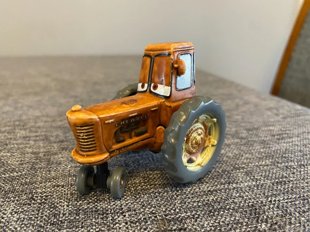 DISNEY PIXAR CARS Chewall Holstein Heifer Tippin Tractor Plastic £6.99 ...