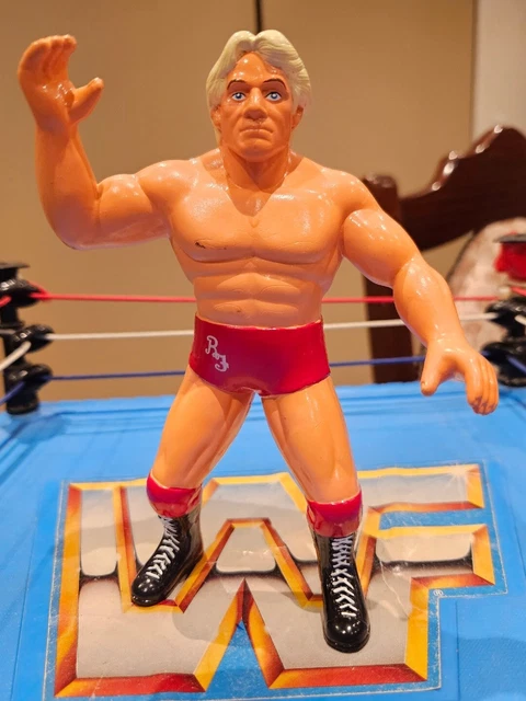 RARE SERIES 2 Red Ric Flair WCW OSFTM WWF LJN Figure - WWE Wrestling ...